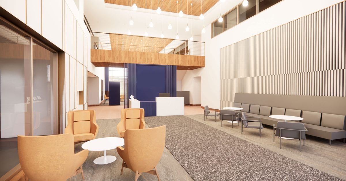 Pharmaceutical Corporate Lobby Renovation | StudioGC